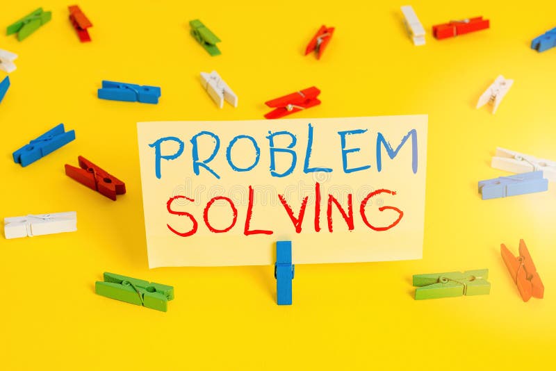 Word Writing Text Problem Solving. Business Concept for Process of ... Word Writing Text Problem Solving. Business Concept for Process of ...