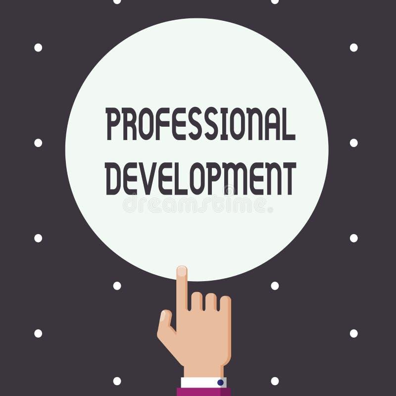 Word Writing Text Professional Development. Business Concept for ...