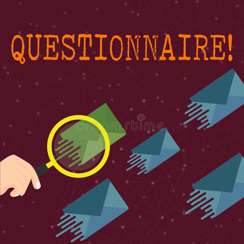 Word Writing Text Questionnaire. Business Concept for Questions with a ... Word Writing Text Questionnaire. Business Concept for Questions with a ...