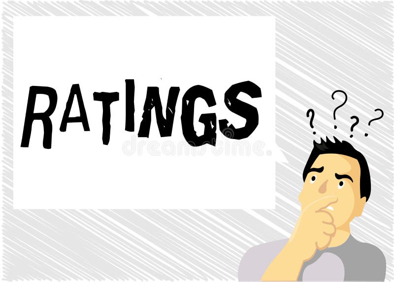 Word Writing Text Ratings. Business Concept for Classification Ranking ...
