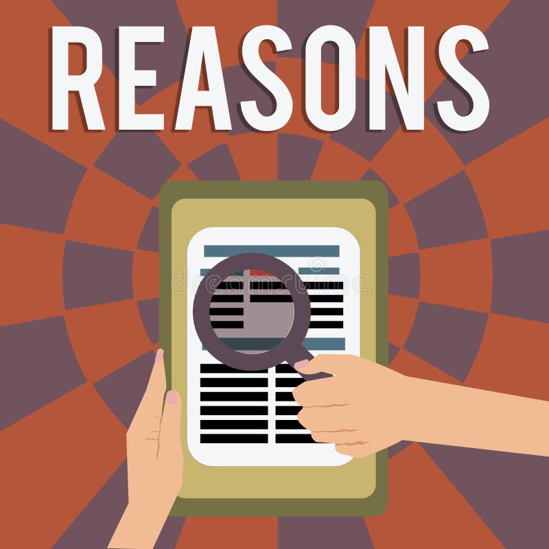 Word Reasons Stock Illustrations – 1,024 Word Reasons Stock ...