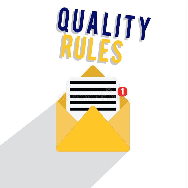 Word Writing Text Regulations Rules. Business Concept for Standard ...