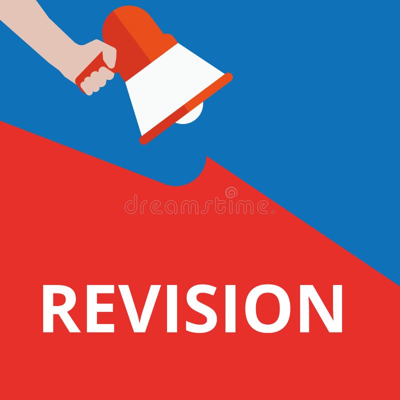 Revision Word Cloud Concept 2 Stock Illustration - Illustration of ...