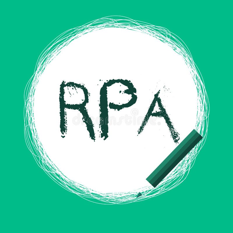 Word Writing Text Rpa. Business Concept for the Use of Software with ... Word Writing Text Rpa. Business Concept for the Use of Software with ...