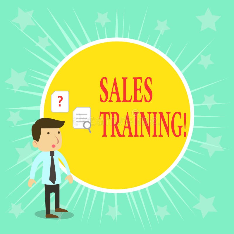 Word Writing Text Sales Training. Business Concept for Train ...