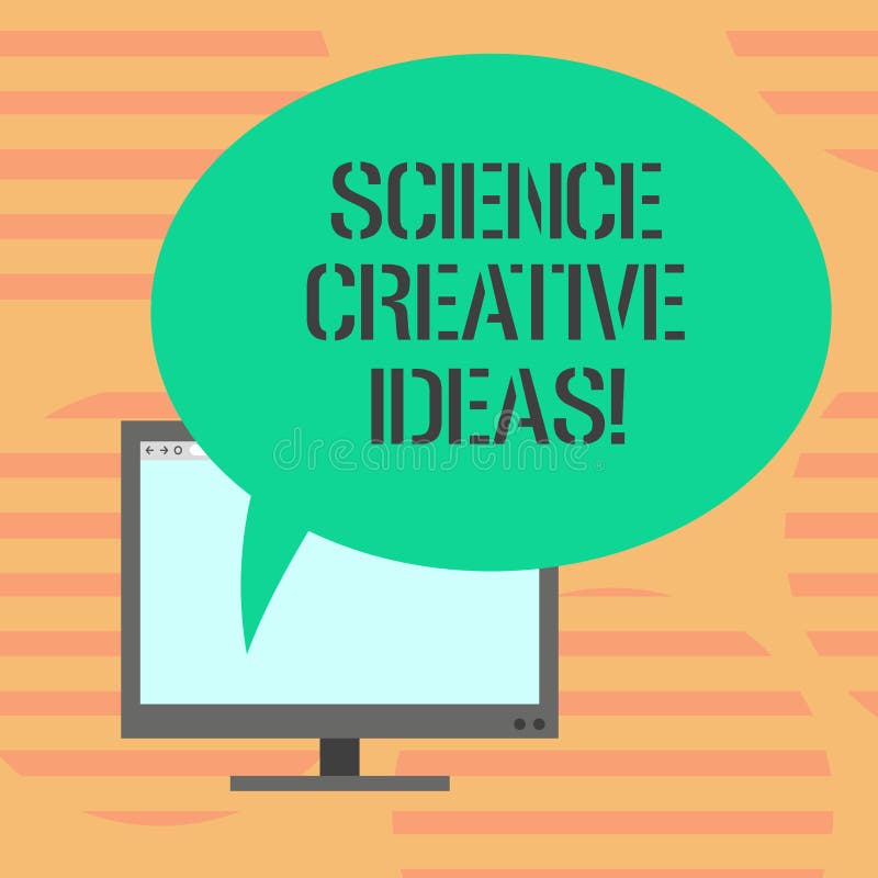 Word Writing Text Science Creative Ideas. Business Concept for Act of ...