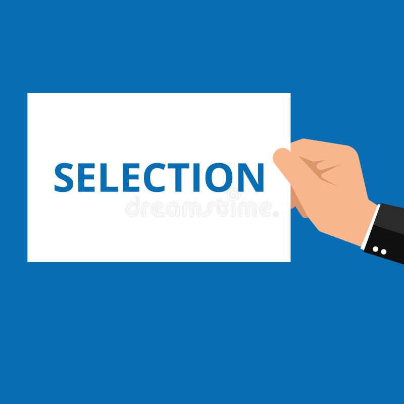 Word Writing Text Selection Stock Illustration - Illustration of ...