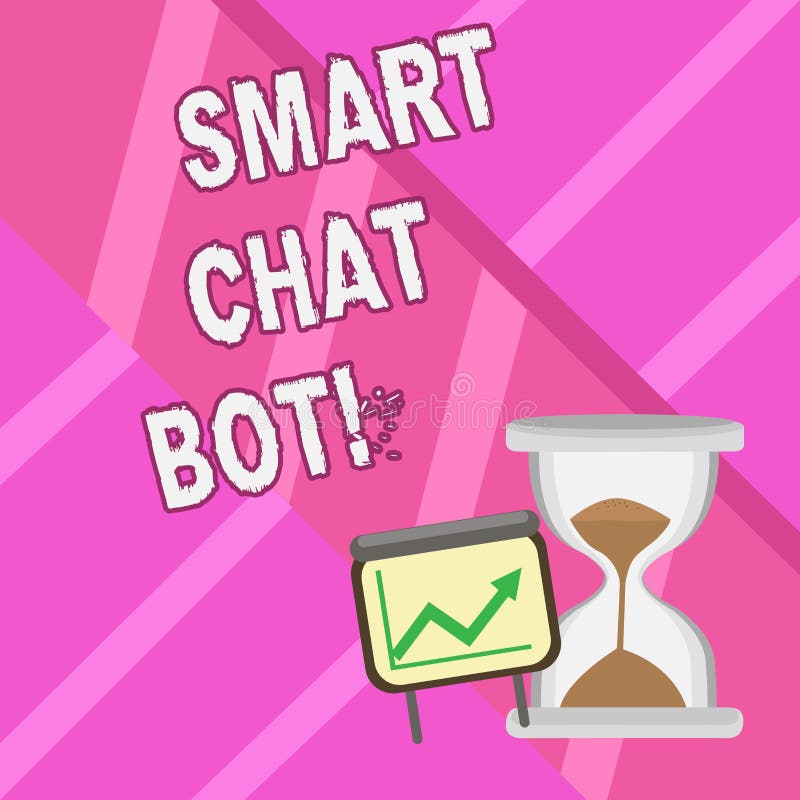 Word Writing Text Smart Chat Bot. Business Concept For Artificial ...