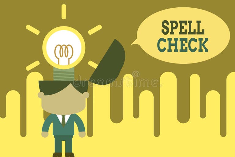 Spelling Word Check Stock Illustrations – 176 Spelling Word Check Stock ...
