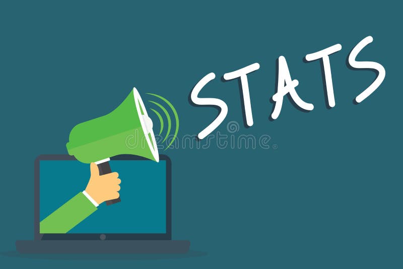 Word Writing Text Stats Business Concept For Practice Or Science Of Collecting And Analysing