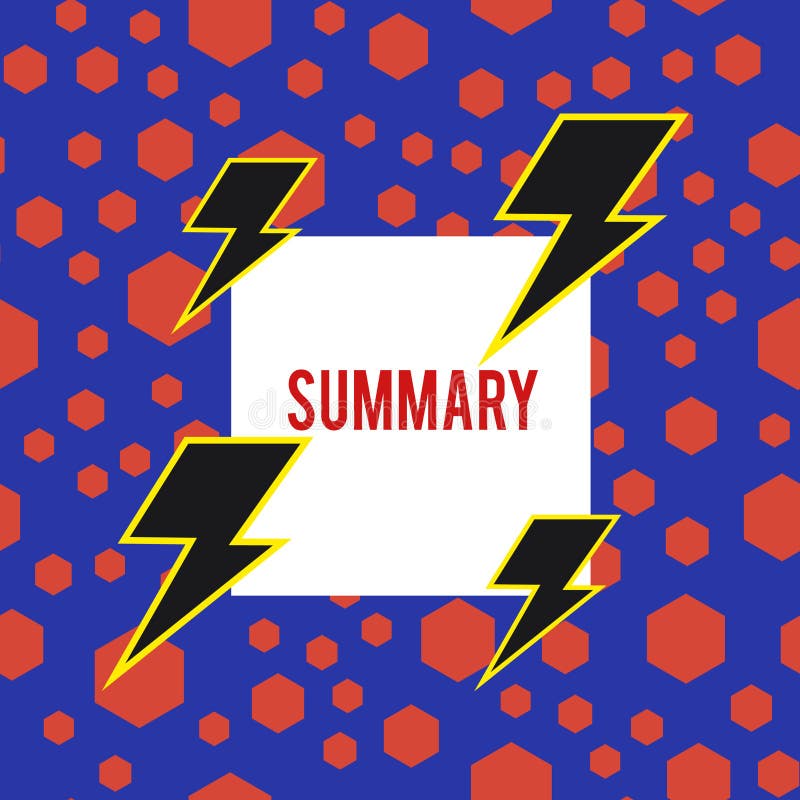 Word Writing Text Summary. Business Concept for a Brief Statement or ... Word Writing Text Summary. Business Concept for a Brief Statement or ...