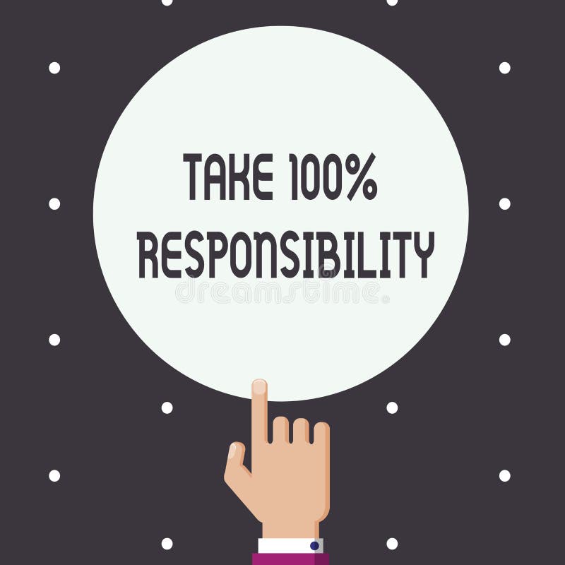 Responsibility Take Stock Illustrations – 1,606 Responsibility Take ...