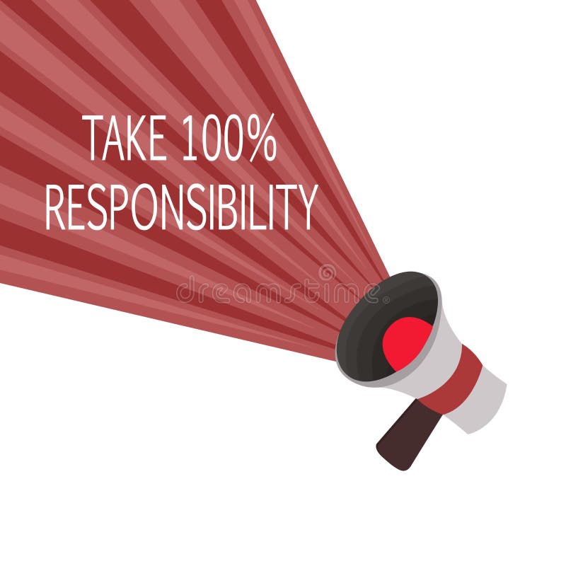 Responsibility Take Stock Illustrations – 1,645 Responsibility Take ...