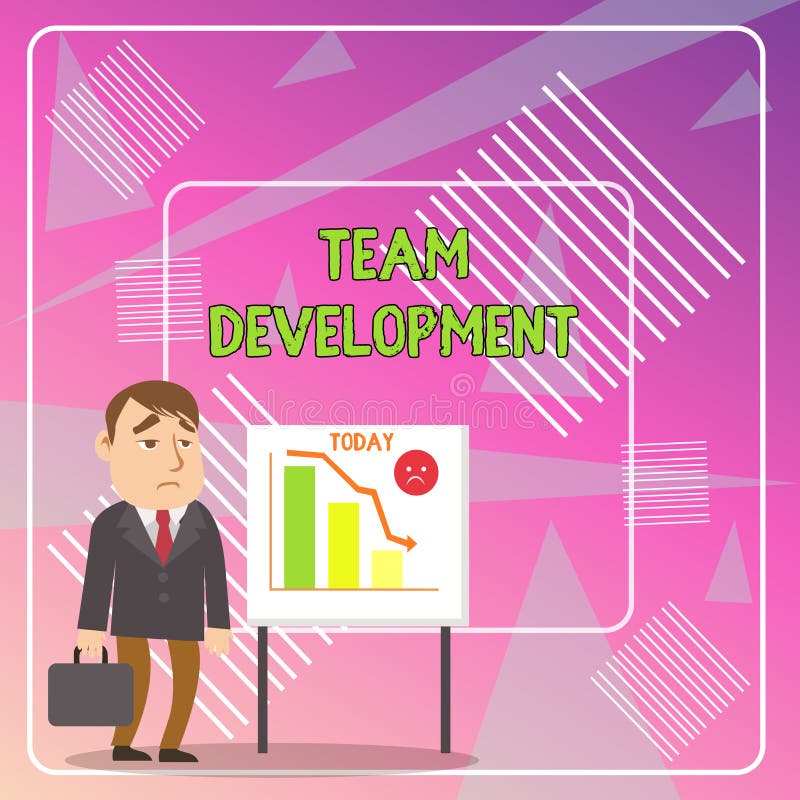 Word Writing Text Team Development. Business Concept for Learn Why and ...