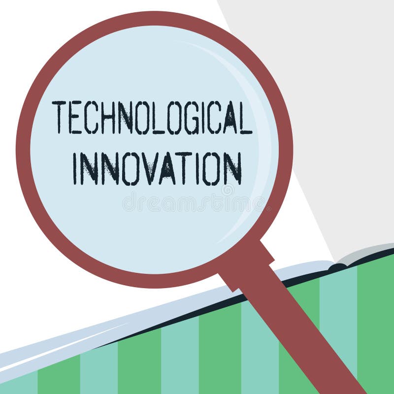 Word Writing Text Technological Innovation. Business Concept for New ...