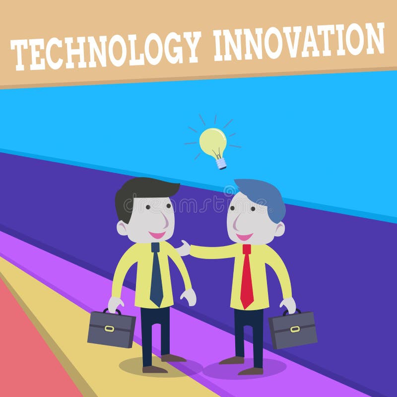 Word Writing Text Technology Innovation. Business Concept for ...