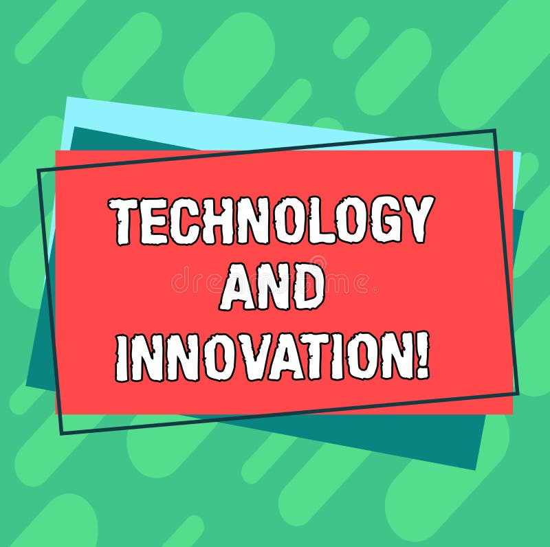 Word Writing Text Technology and Innovation. Business Concept for ... Word Writing Text Technology and Innovation. Business Concept for ...