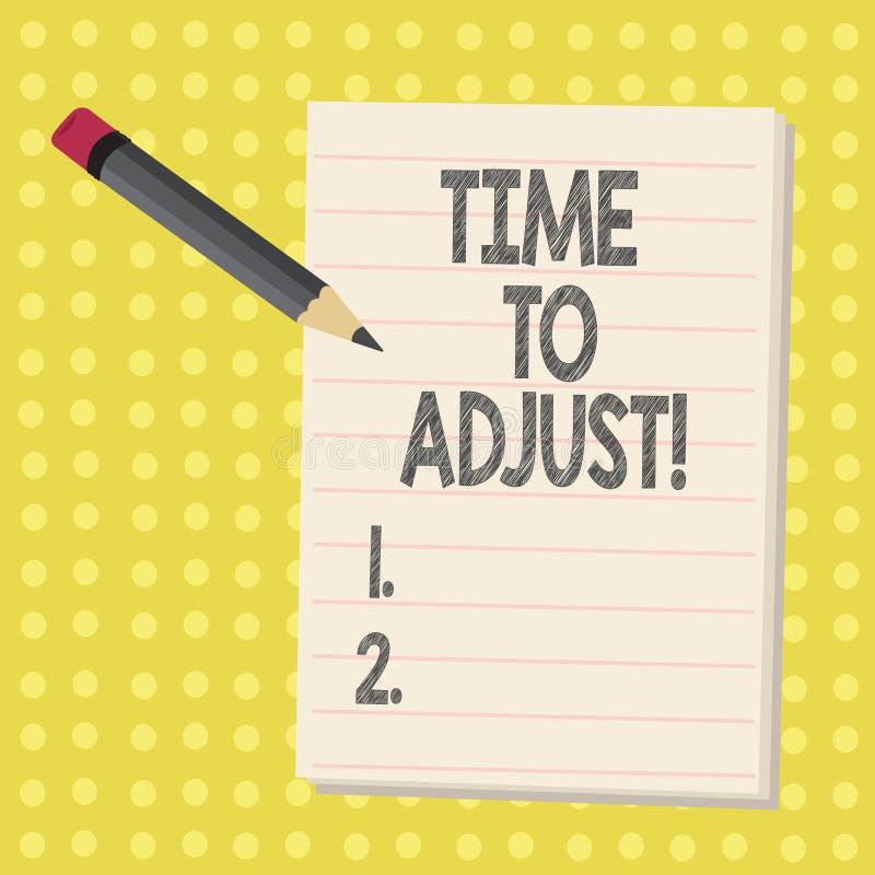 Time Adjustments Stock Illustrations – 59 Time Adjustments Stock ...