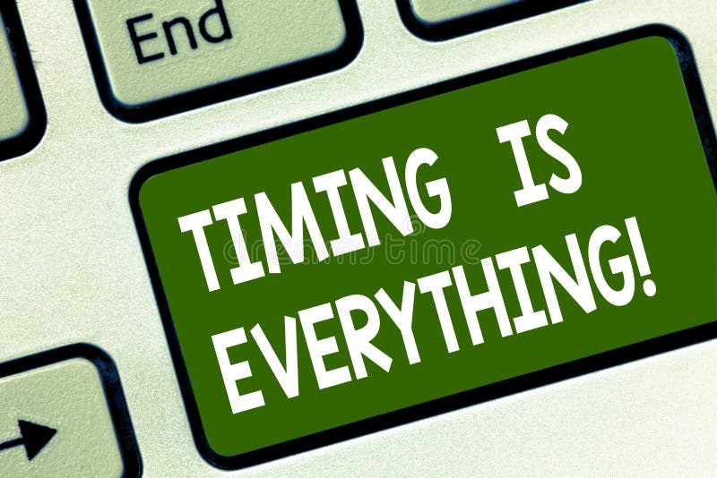 Timing is Everything stock image. Image of sell, investment - 118263