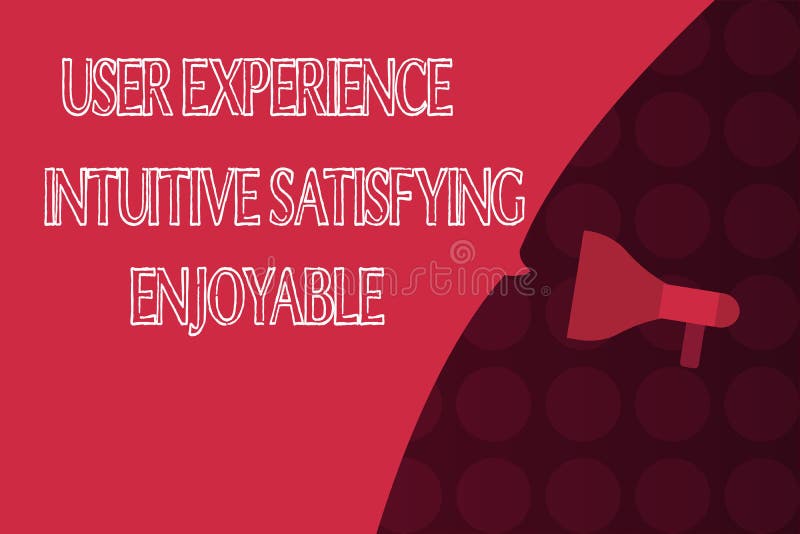 Word Writing Text User Experience Intuitive Satisfying Enjoyable ...