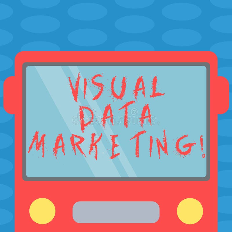 Word Writing Text Visual Data Marketing. Business Concept for Use ... Word Writing Text Visual Data Marketing. Business Concept for Use ...