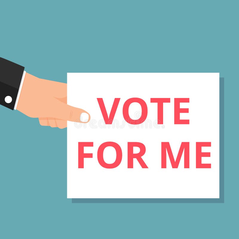 Vote Me Stock Illustrations – 199 Vote Me Stock Illustrations, Vectors ...