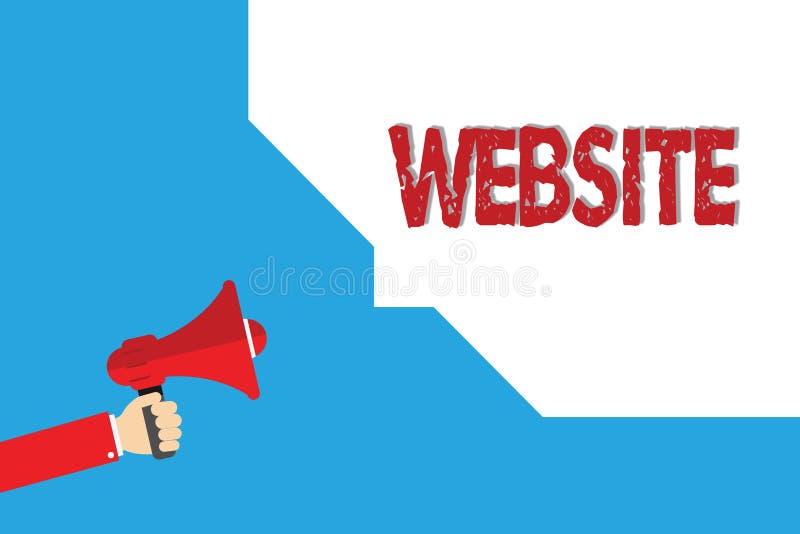 Word Writing Text Website. Business Concept for Related Web Pages ...