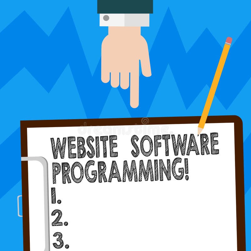 Word Writing Text Website Software Programming Business Concept For Coding Or Programming That