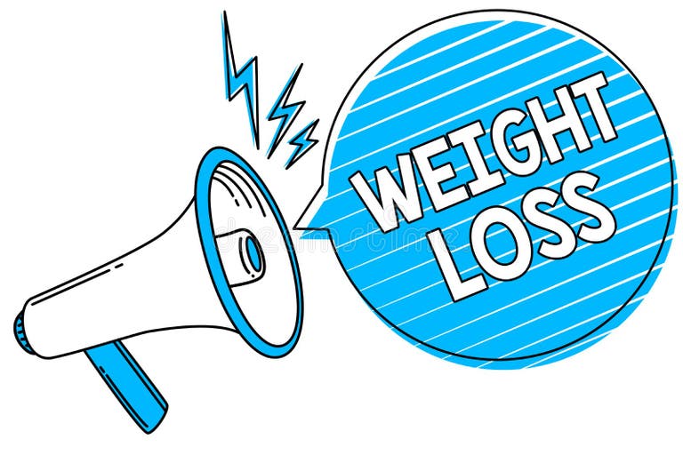 Fluid Muscle Mass Reduce Fat Dispose Tissue Megaphone Stock ...