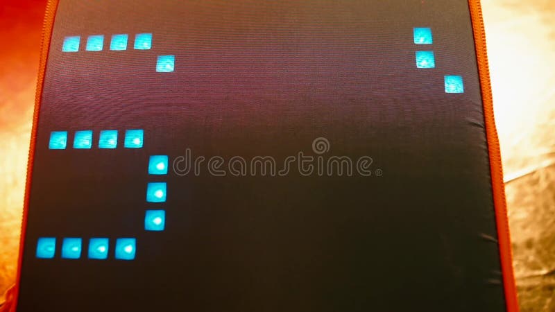 The Word Yes is Written in Moving Text on the Screen. Stock Video ...