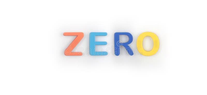 Word Zero stock photo. Image of language, zero, spelled - 102886252