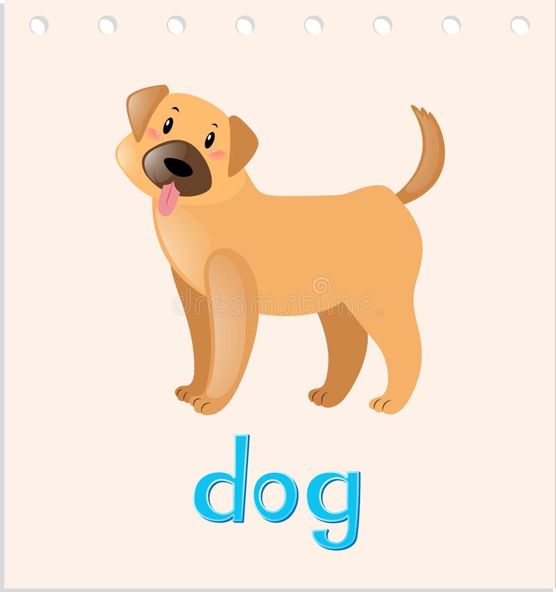 Dog Flashcard Stock Illustrations – 209 Dog Flashcard Stock ...