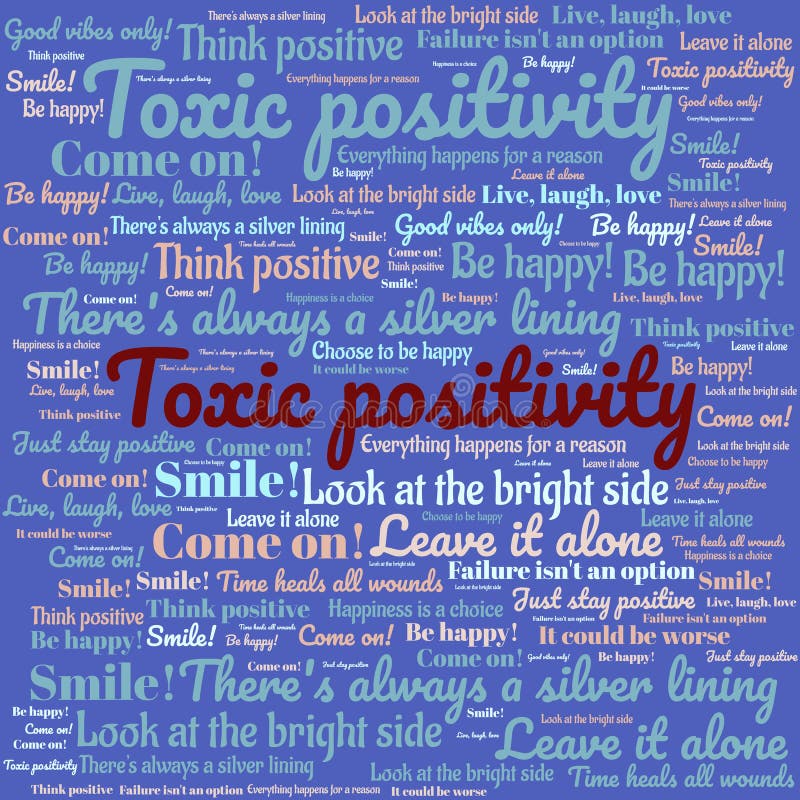 Toxic Positivity Stock Illustrations – 84 Toxic Positivity Stock ...