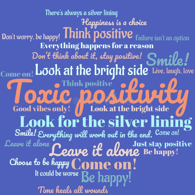 Toxic Positivity Stock Illustrations – 24 Toxic Positivity Stock ...