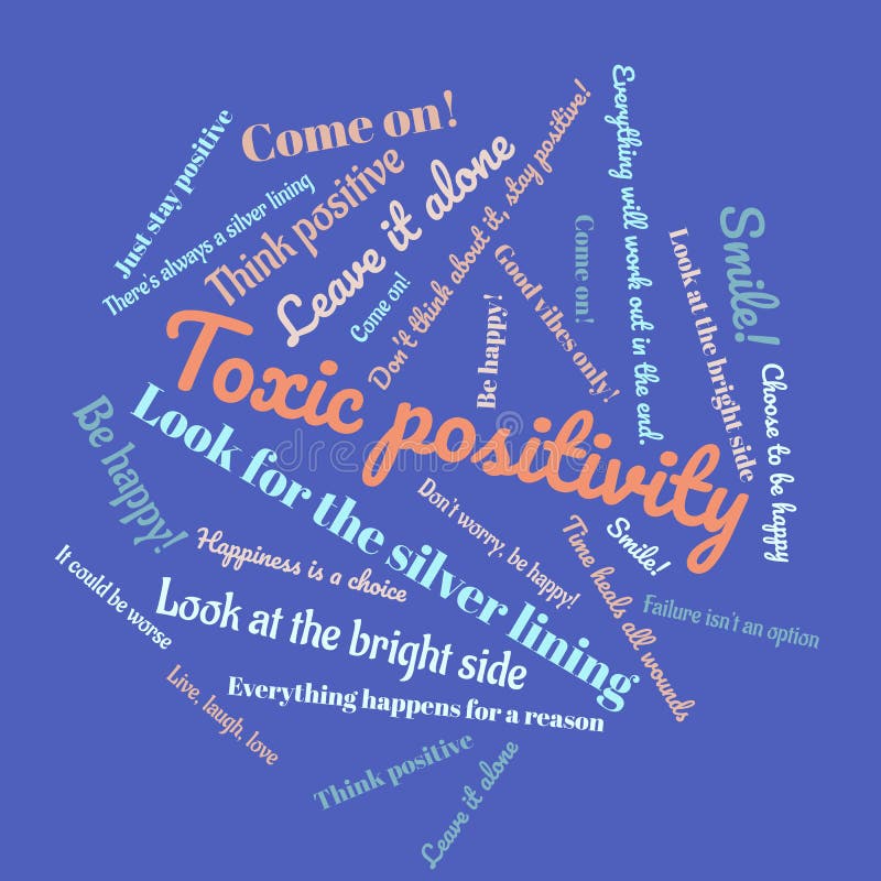 Toxic Positivity Stock Illustrations – 24 Toxic Positivity Stock ...