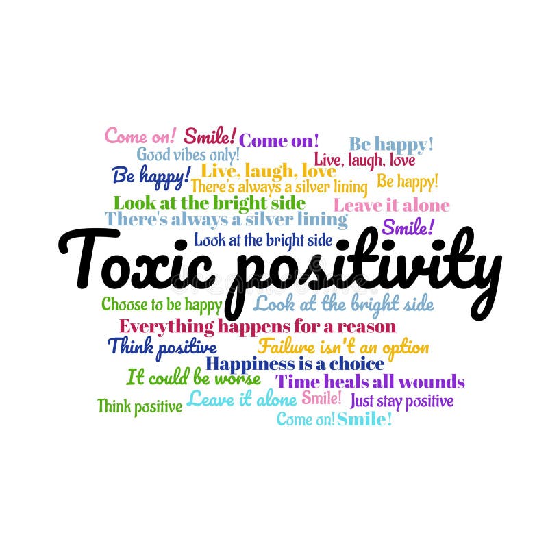 Toxic Positivity Stock Illustrations – 24 Toxic Positivity Stock ...