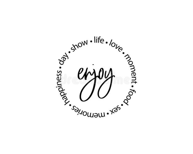 Positive Words Happiness Circle Stock Illustrations – 122 Positive ...