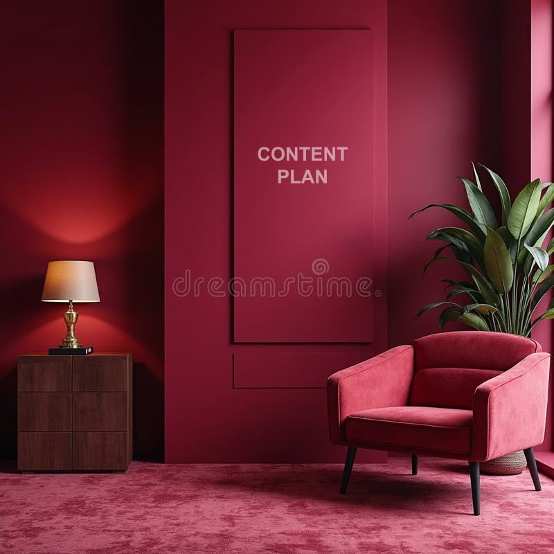 Words Content Plan Written on Paper. Concept of Creating Content and ...