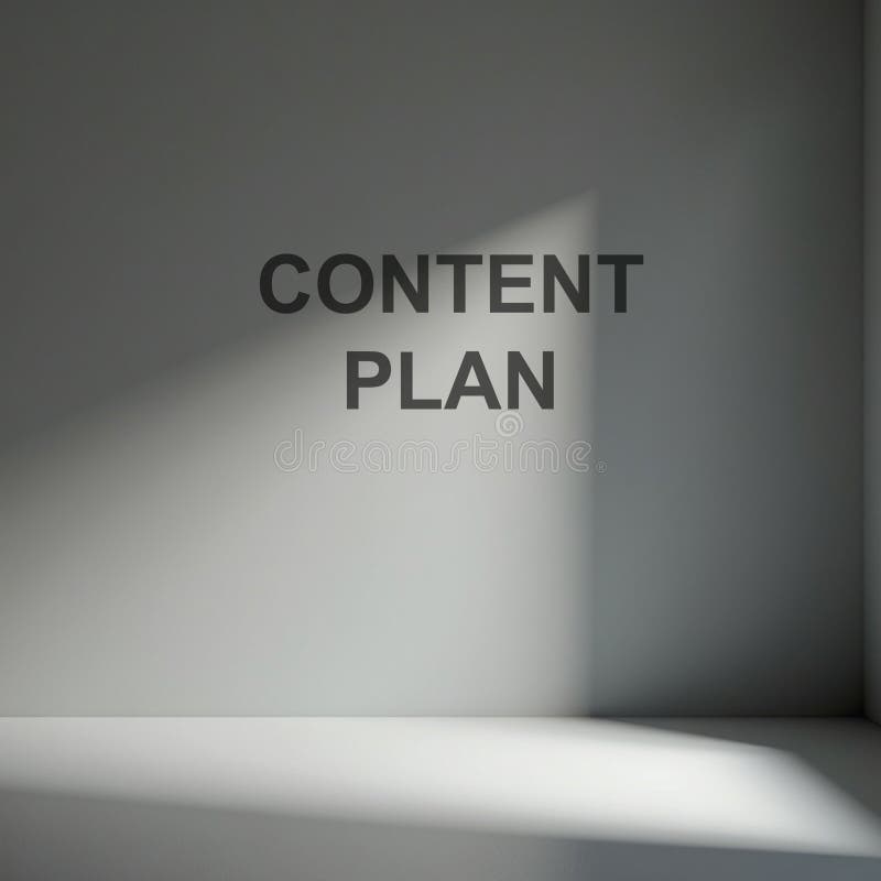 Words Content Plan Written on Paper. Concept of Creating Content and ...