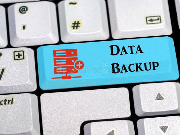 Data backup stock photo. Image of electronics, label - 352191814
