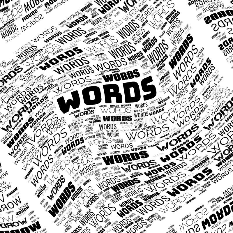 Words Elements Abstract Background Shapes Textured Blurred ...