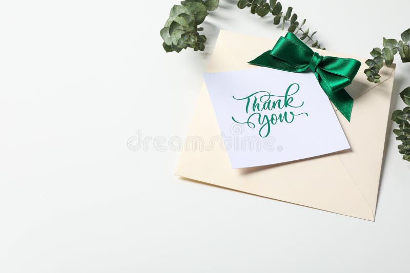 Words of Gratitude, Gratitude Concept, Text Thank You Stock Photo ...