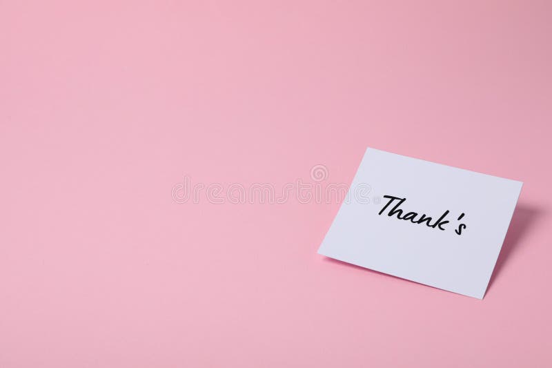Words of Gratitude, Gratitude Concept, Word Thanks Stock Photo - Image ...