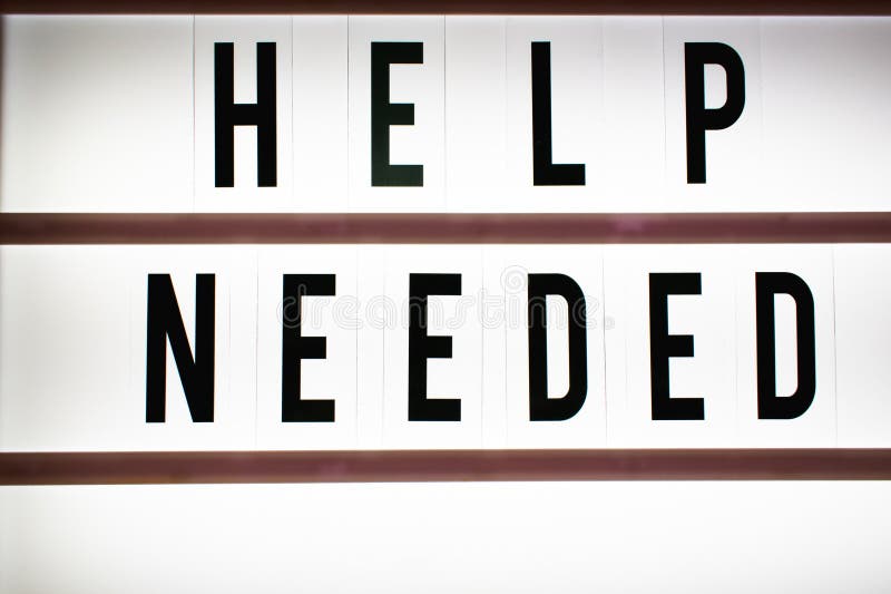 Help Needed Images