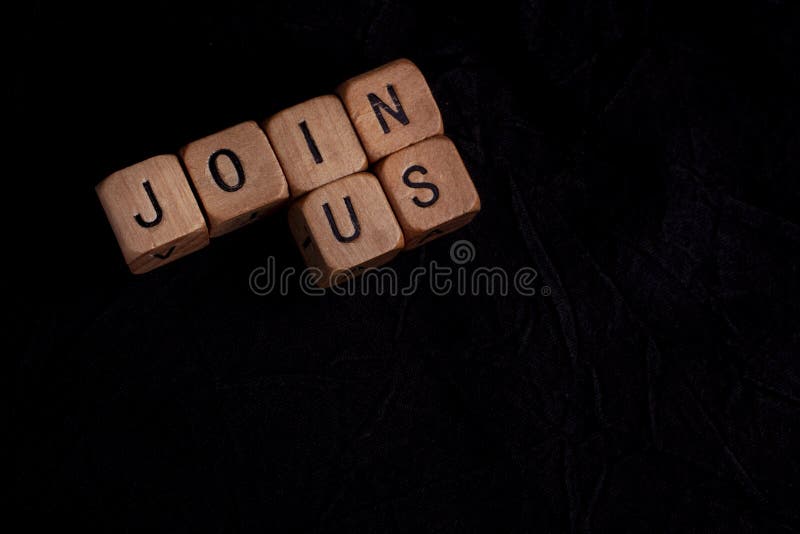 The Words Join Our Team are Standing on a Chalkboard with a Circle and ...