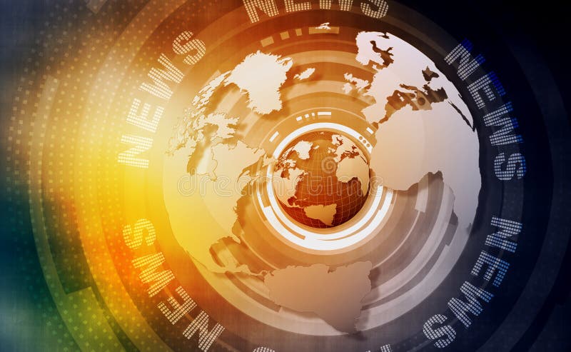 Words News stock illustration. Illustration of cyber - 50685072