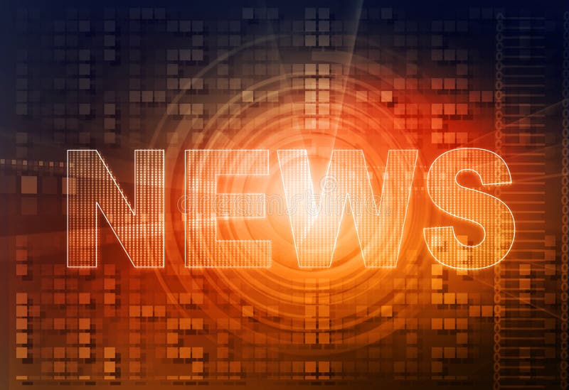 Words News stock illustration. Illustration of cyber - 50685072