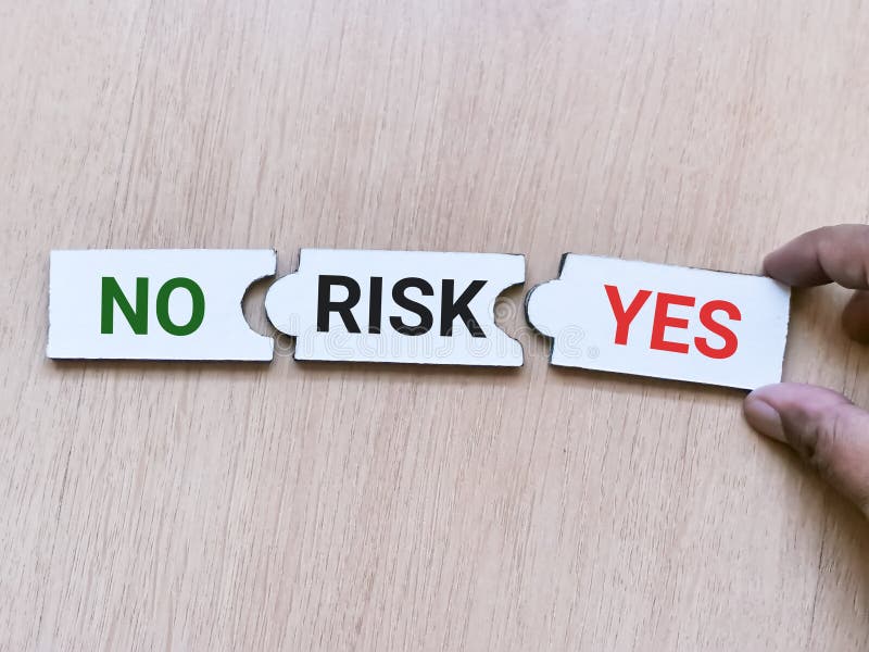 Risk Puzzles with Two Yes and No Combinations Connections. Business ...