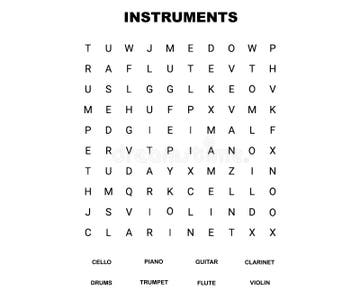 Words Search Puzzle Game Activity Worksheet Printable Version ...