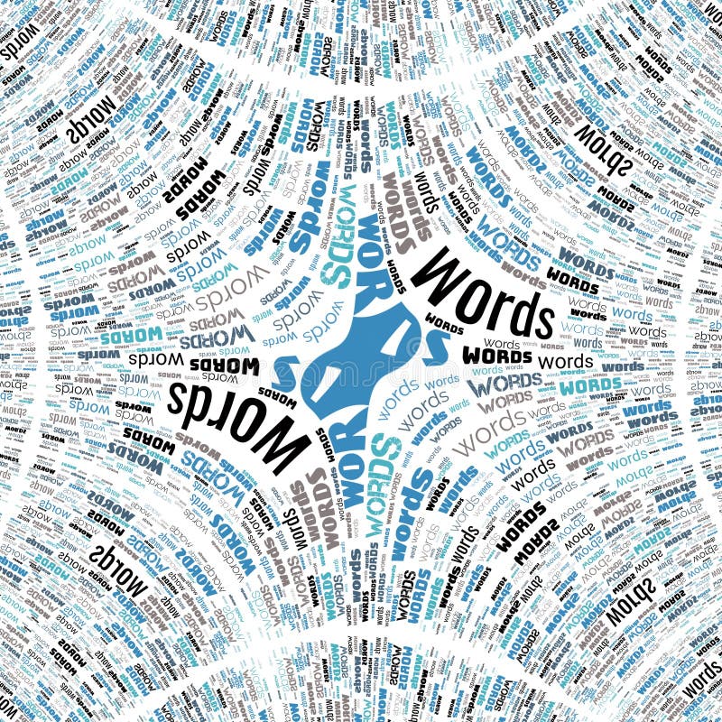 Words Text Abstract Educational Background Stock Photo - Image of words ...